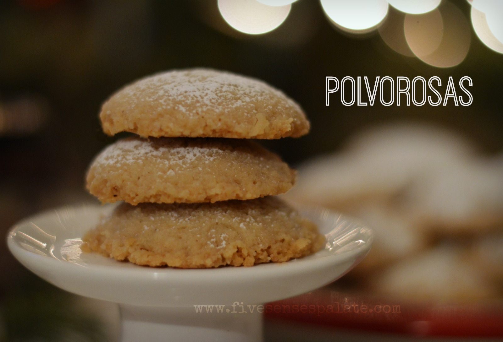 Polvorosas - Venezuelan Crumbly Cookies | Five Senses Palate